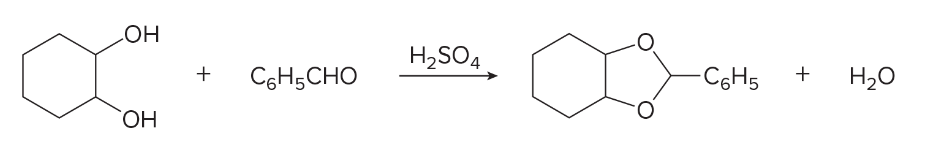 Solved +C6H5CHO H2SO4 | Chegg.com