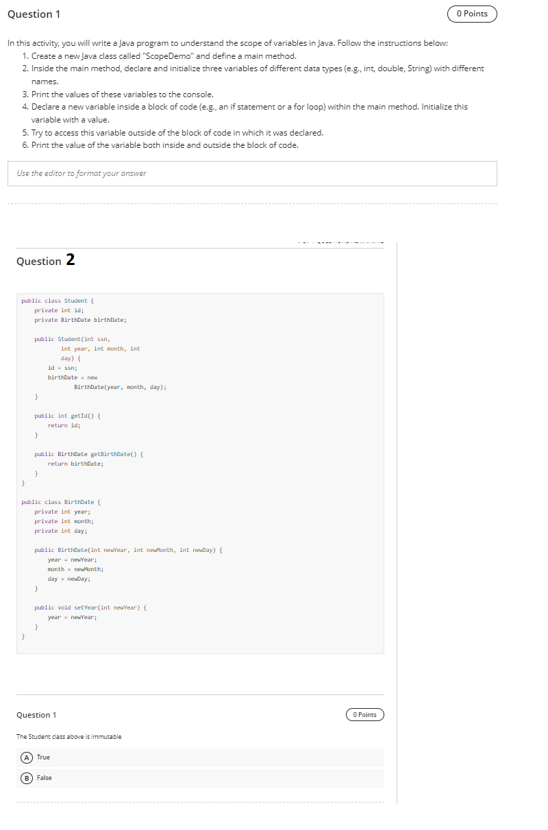 Solved In this activity, you will write a Java program to | Chegg.com