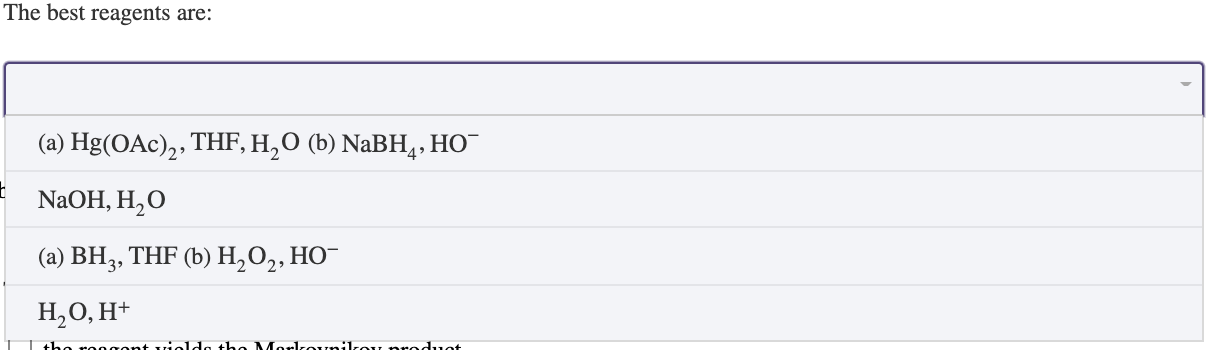 Solved a) Select the best set of reagents for the | Chegg.com