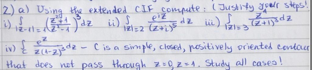 Solved 2) a) Using the extended CIF compute: (Justify youl | Chegg.com