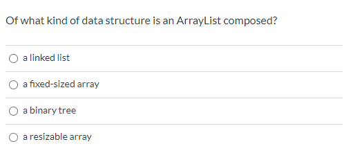 Solved What the advantages of using an ArrayList over using | Chegg.com