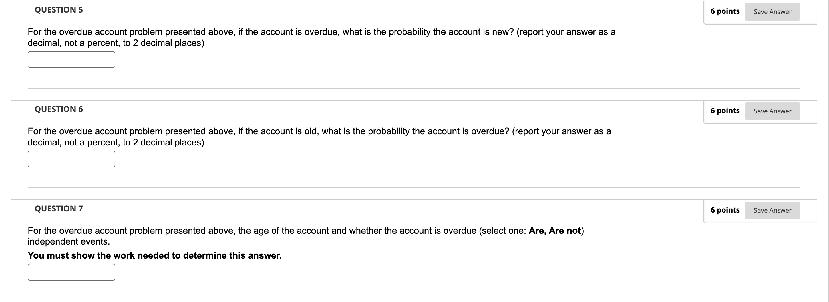 Solved use Microsoft excel for each question and help me | Chegg.com