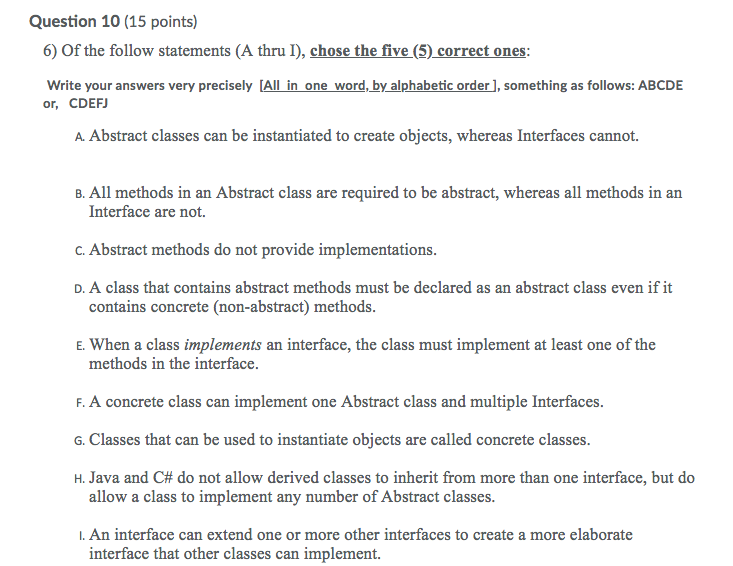 Solved 1) Using your choice of C# or Java (NOT in | Chegg.com