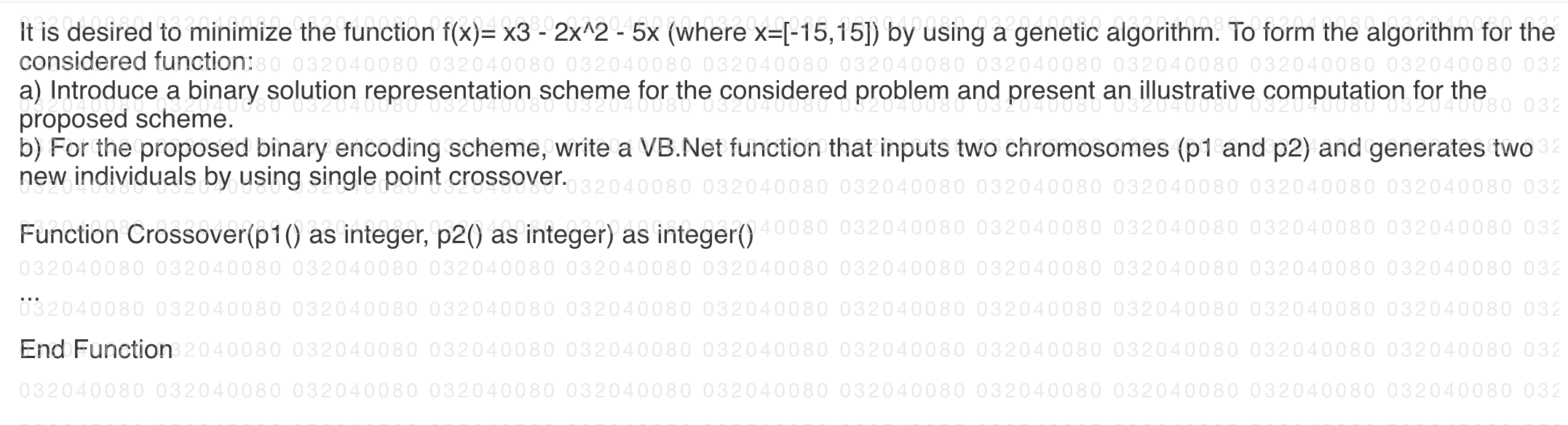 It is desired to minimize the function | Chegg.com