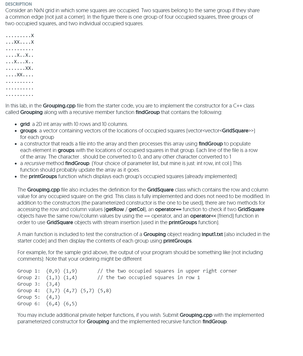 Solved Hello, I cannot figure out this recursion lab and I | Chegg.com