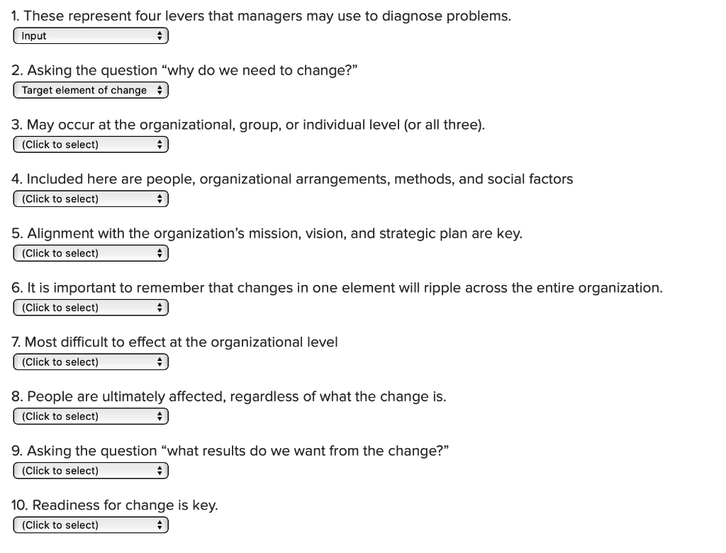 Solved A system is a set of interrelated parts that operate | Chegg.com