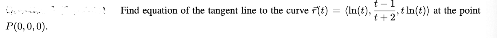 Solved Find equation of the tangent line to the curve | Chegg.com