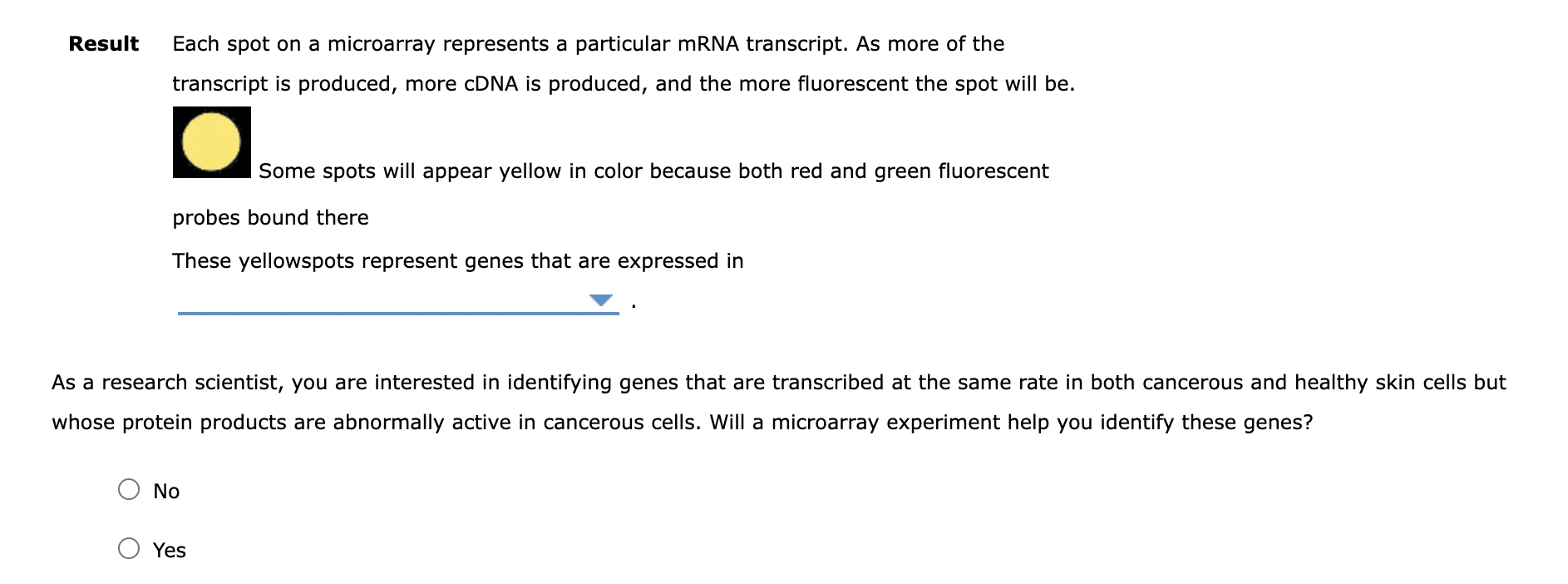 Solved 1. DNA microarrays In this problem, you will describe | Chegg.com