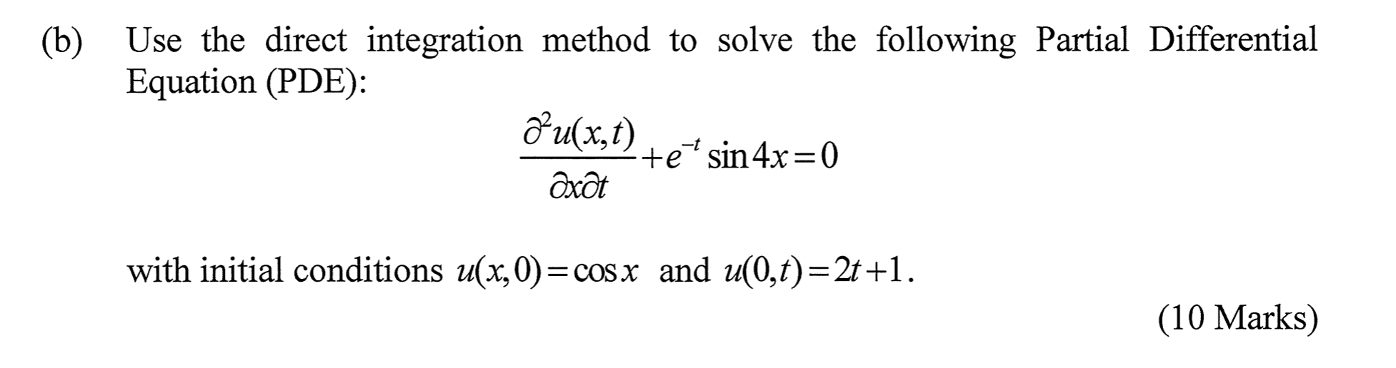 Solved (a) (i) Using the definition of Laplace transform and | Chegg.com