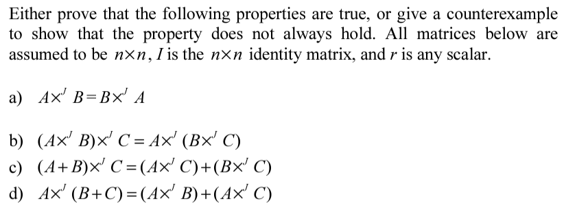 Solved Given the definition of the Jordan Product Please | Chegg.com