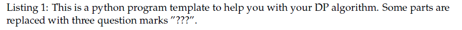2. Dynamic Programing - City Planning. (10 points): A | Chegg.com