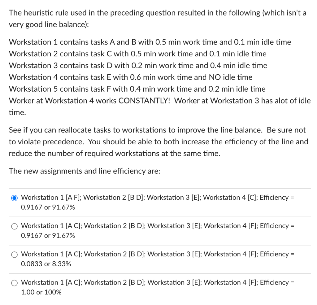 Solved The heuristic rule used in the preceding question | Chegg.com