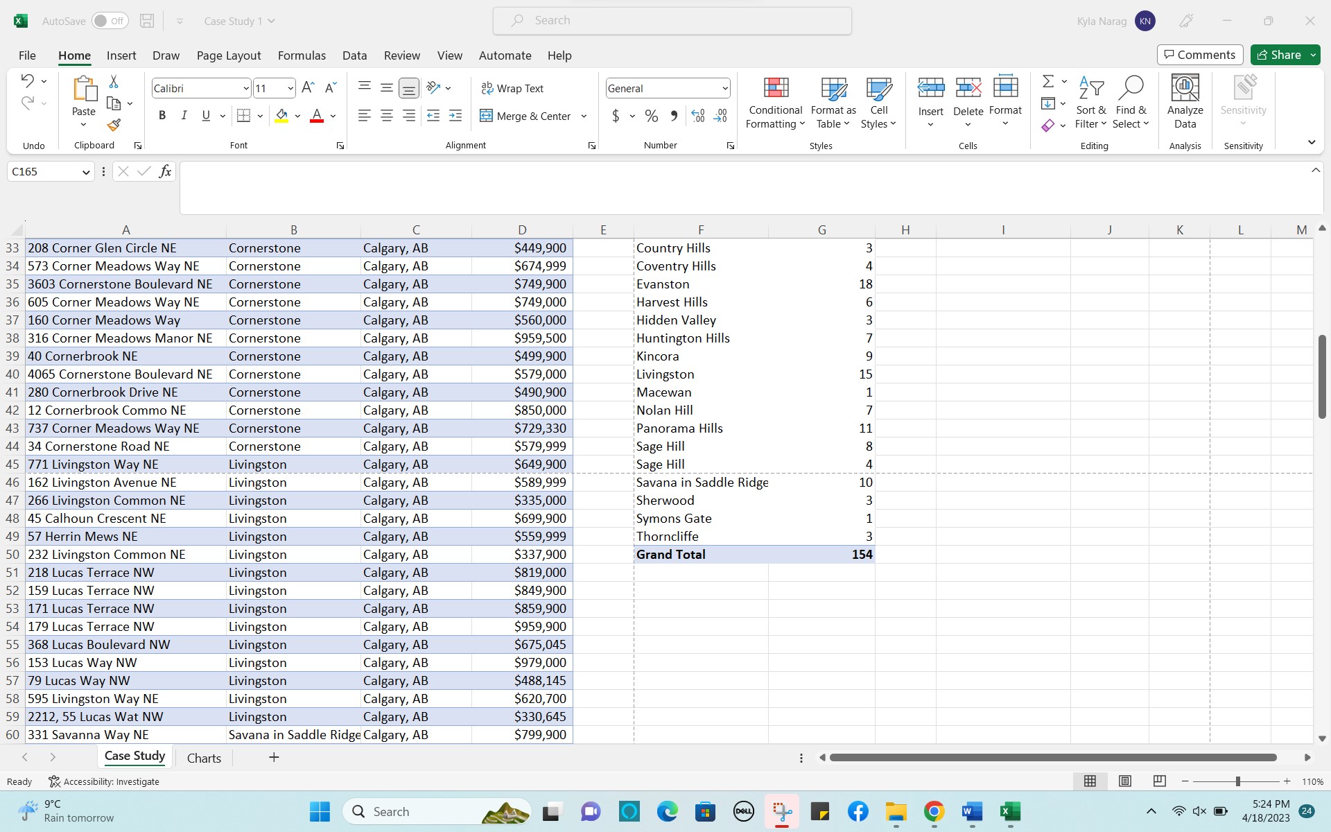 Stats 270 Data Analysis Project Part 3 - Numerical | Chegg.com