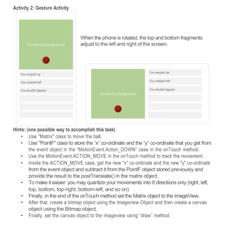 Develop an app using Jetpack Compose (and not views) | Chegg.com