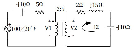 Solved Find the voltage V1, V2 and current I2 in | Chegg.com