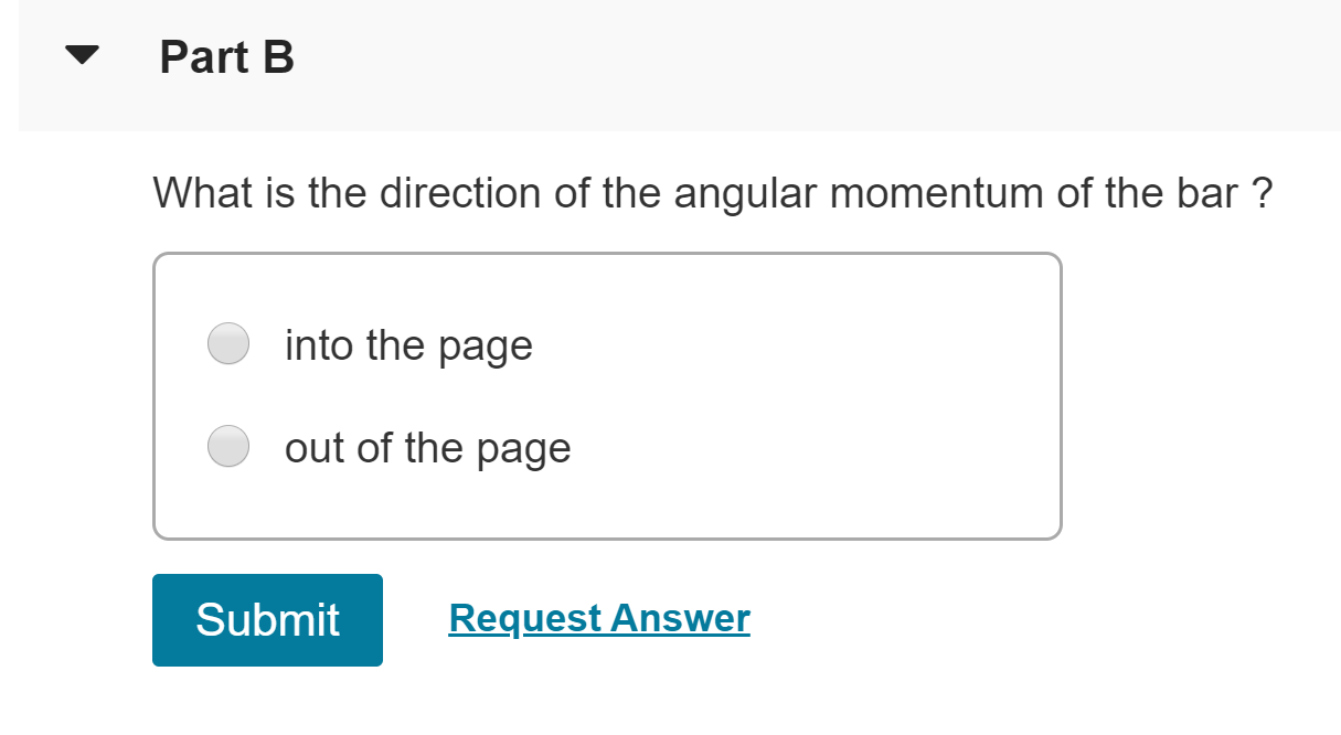 Solved Part A What is the magnitude of the angular momentum | Chegg.com
