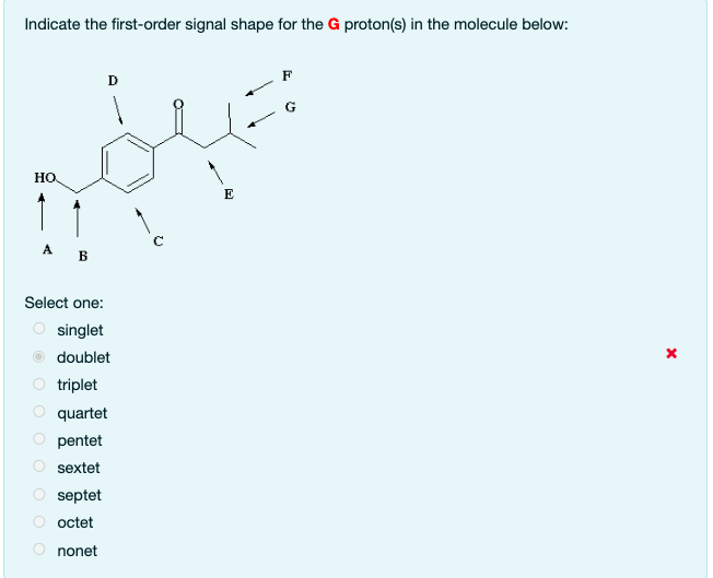 Solved Indicate the first-order signal shape for the G | Chegg.com