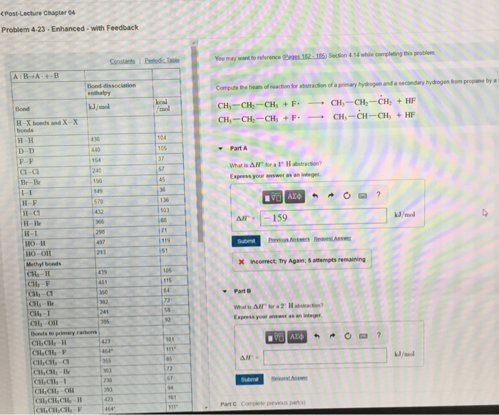 Solved 《Post-Lecture Chapter 04 Problem 4-23-Enhanced- with | Chegg.com