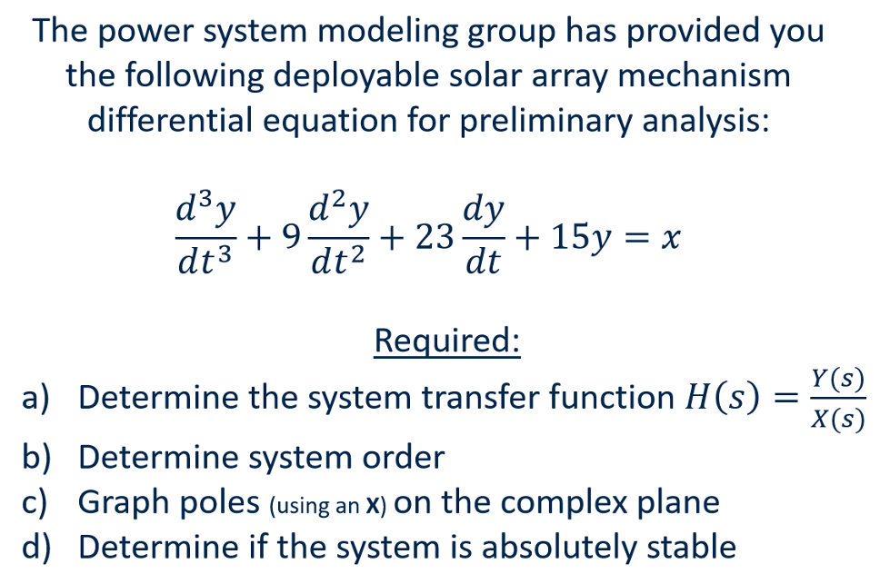 Solved The power system modeling group has provided youthe | Chegg.com