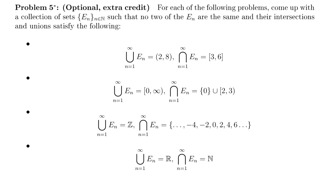 Solved Problem 5*: (Optional, extra credit) For each of the | Chegg.com