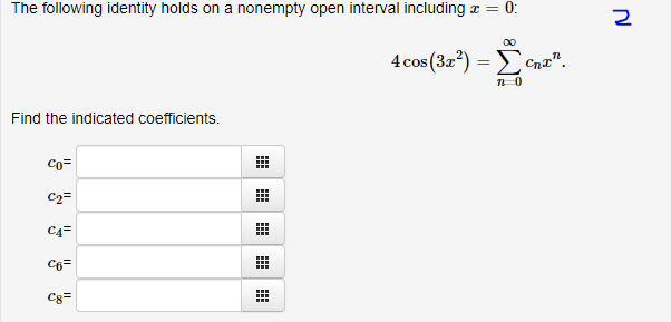 Solved The following identity holds on a nonempty open | Chegg.com