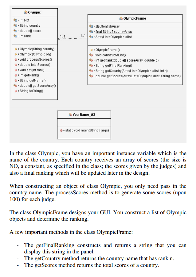 Objectives: Practice java programming with GUI, | Chegg.com