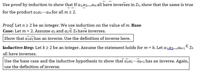 Solved Use proof by induction to show that If a1,a2,…,am all | Chegg.com