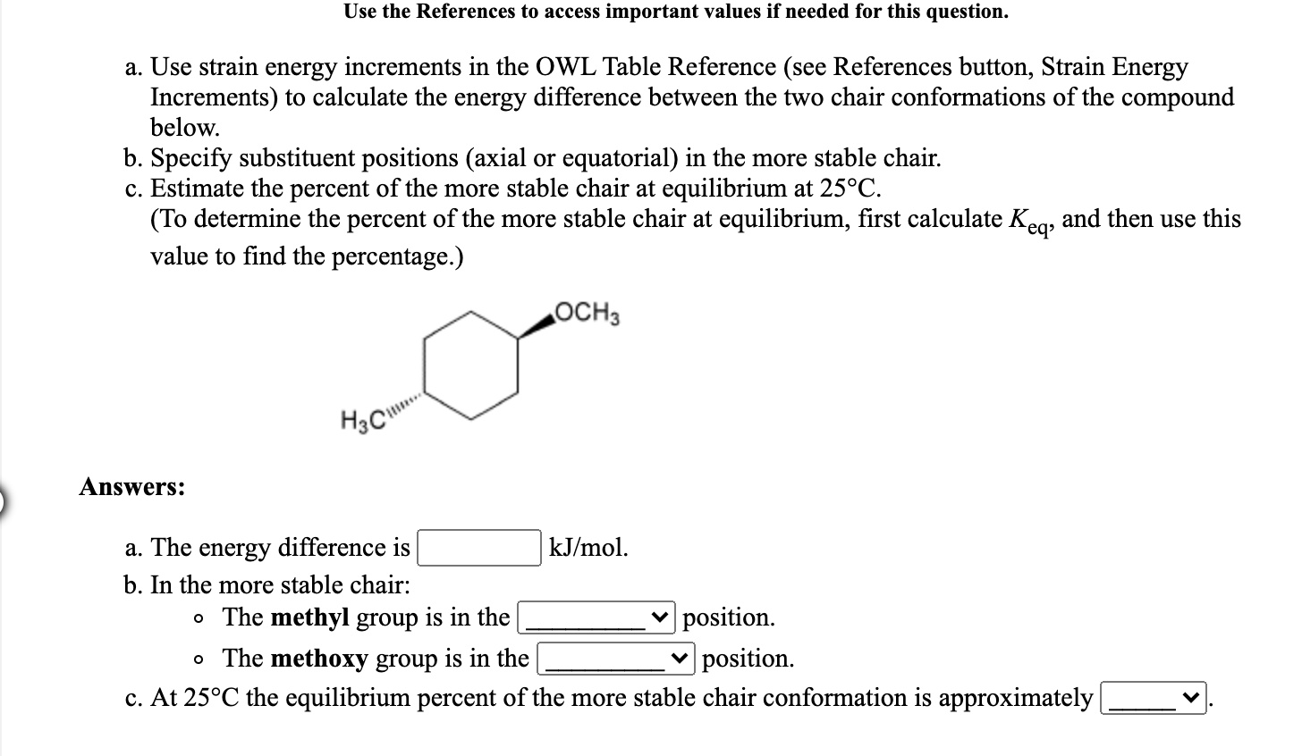 Use the References to access important values if | Chegg.com