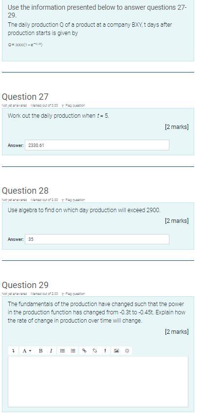 Use the information presented below to answer | Chegg.com