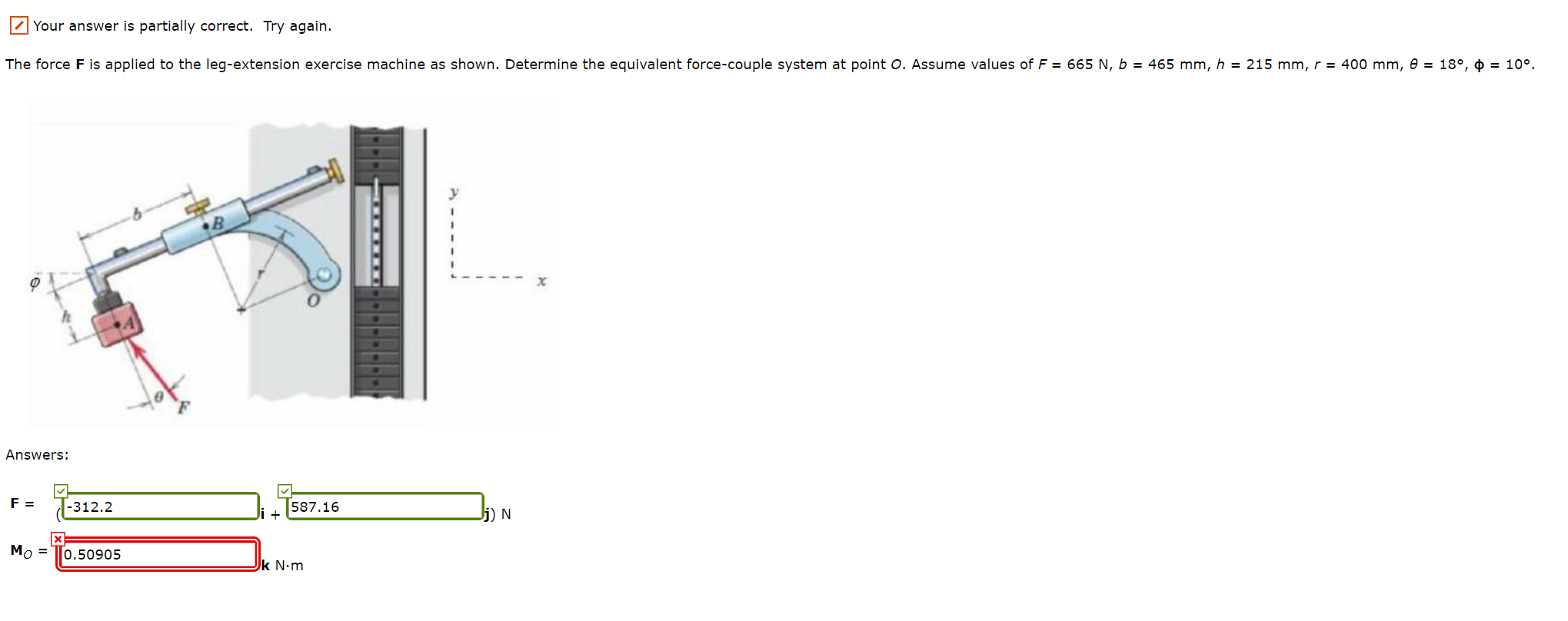 Solved Your Answer Is Partially Correct Try Again The
