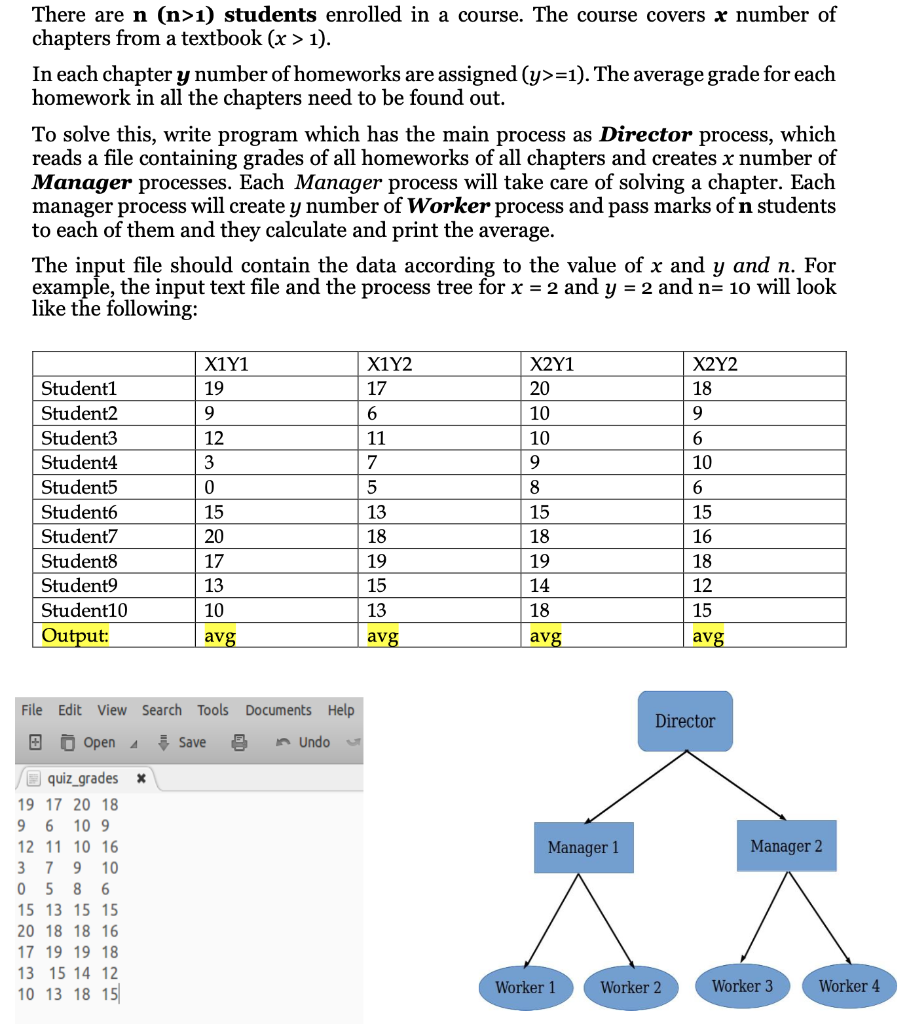 Solved There are n(n>1) students enrolled in a course. The | Chegg.com