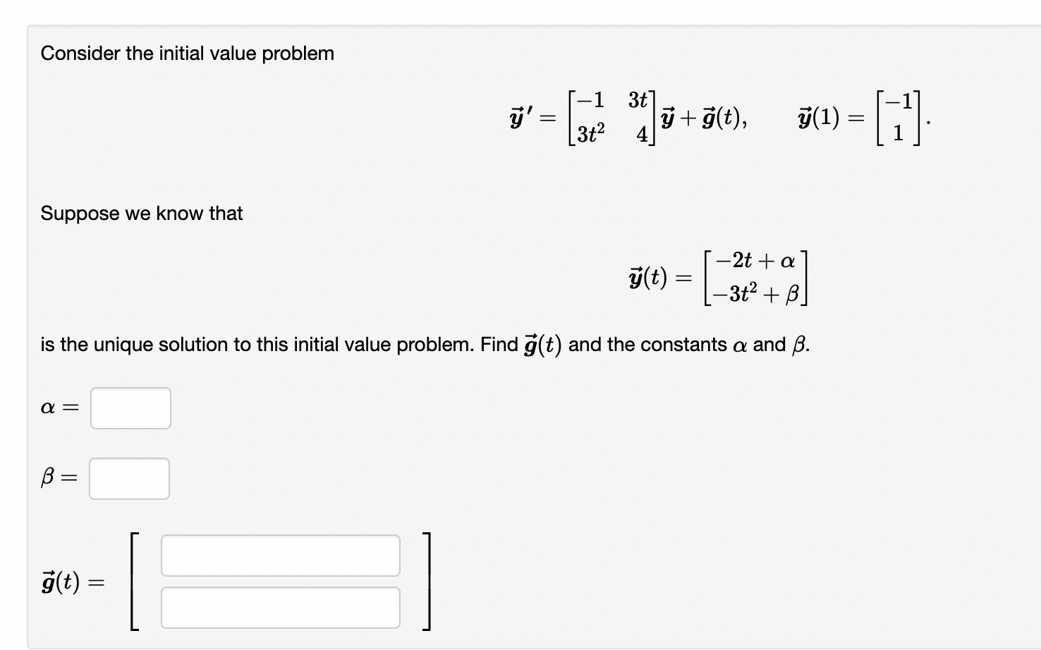Solved Consider the initial value problem | Chegg.com