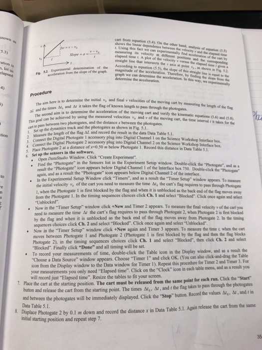 Solved ear Uniform Accelerated Motion Lab 5 Learning | Chegg.com