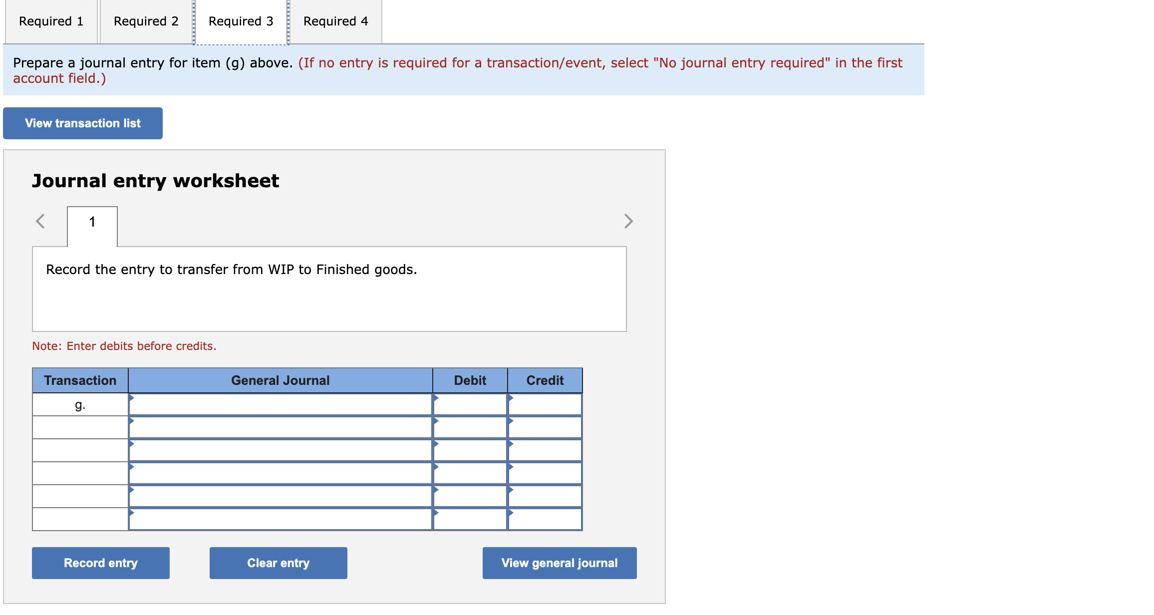 Solved Complete the question by entering your answers in the | Chegg.com