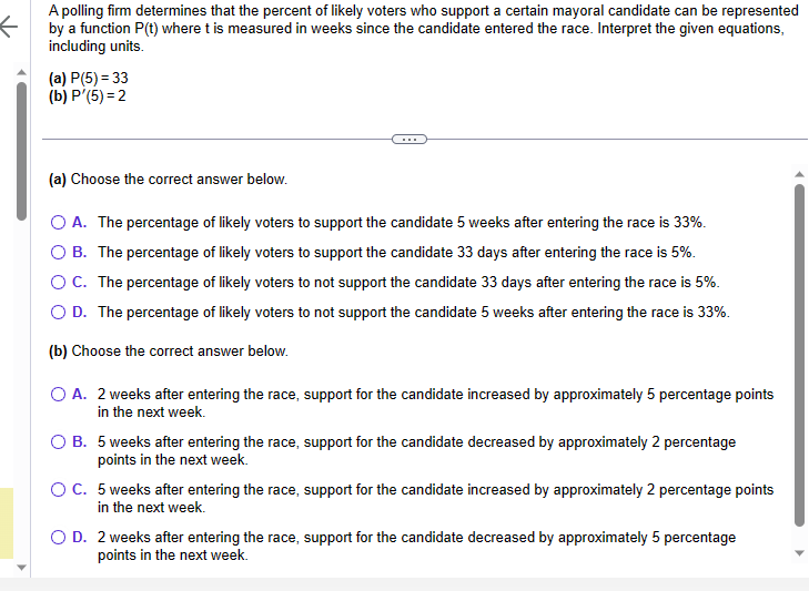 Solved A polling firm determines that the percent of likely | Chegg.com