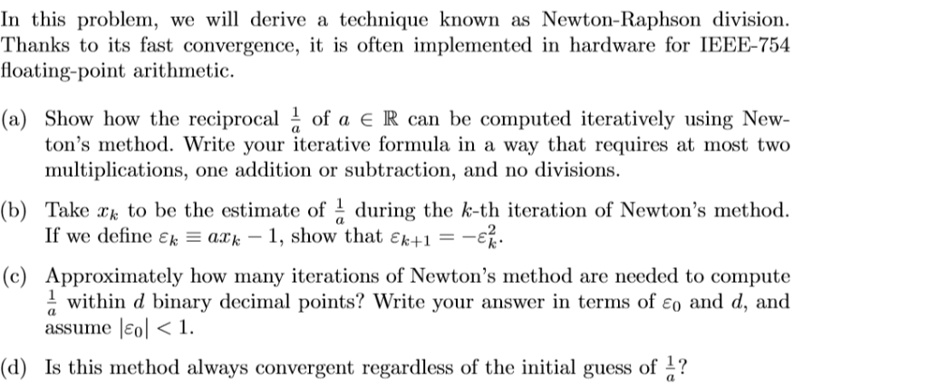 Solved In this problem, we will derive a technique known as | Chegg.com