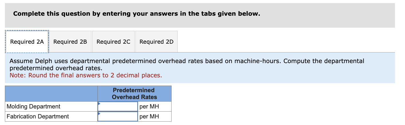 Solved Exercise 2-17 (Algo) Plantwide and Departmental | Chegg.com