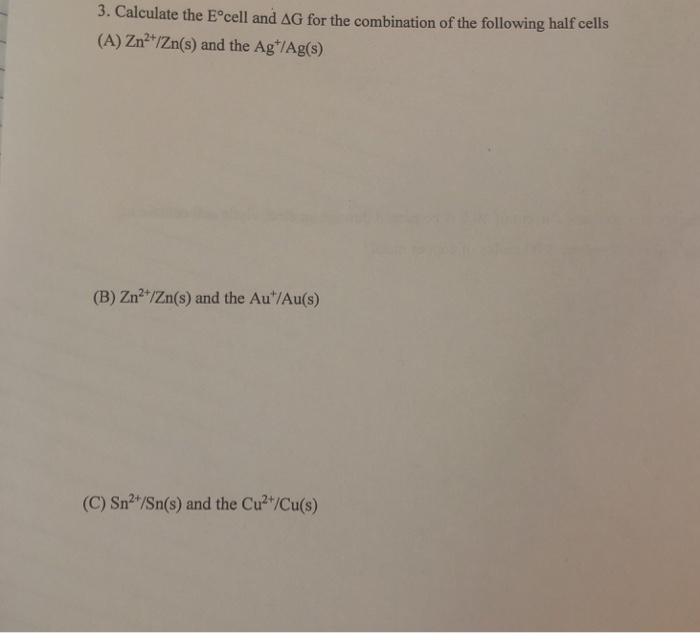 Solved Chapter-13 Electrochemistry Table-1: The standard | Chegg.com