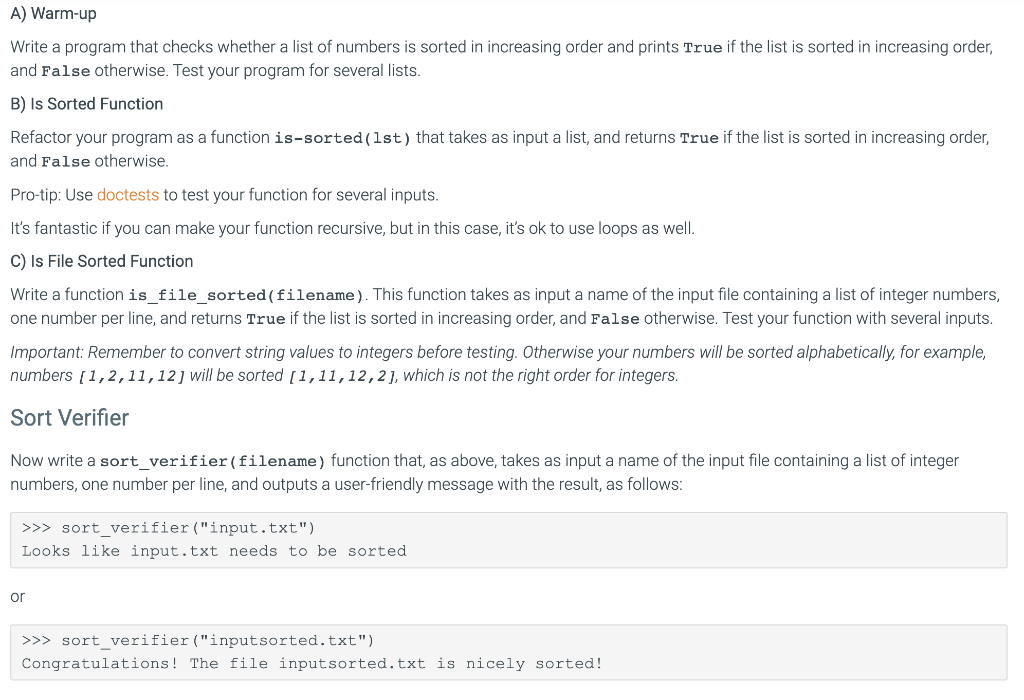 Solved 26.1 Lab 6 - Sorting and Runtime Analysis | Chegg.com