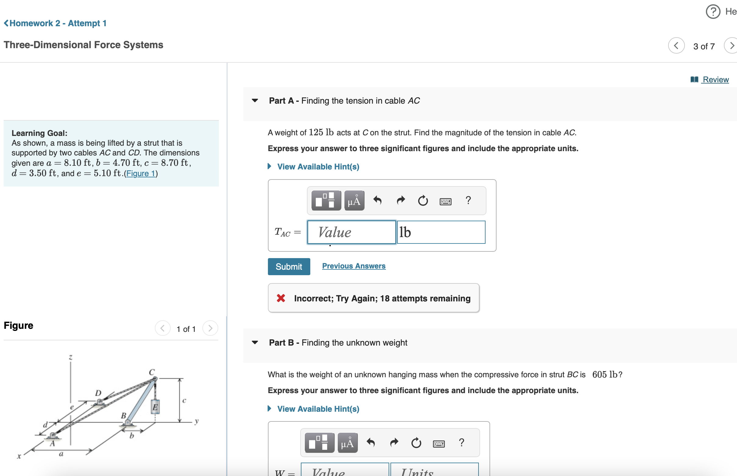 Solved Parts A and B | Chegg.com