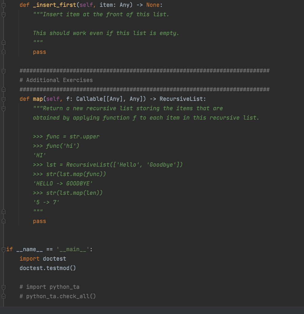 Solved o "Lab 6: Recursion === Module Description === This | Chegg.com