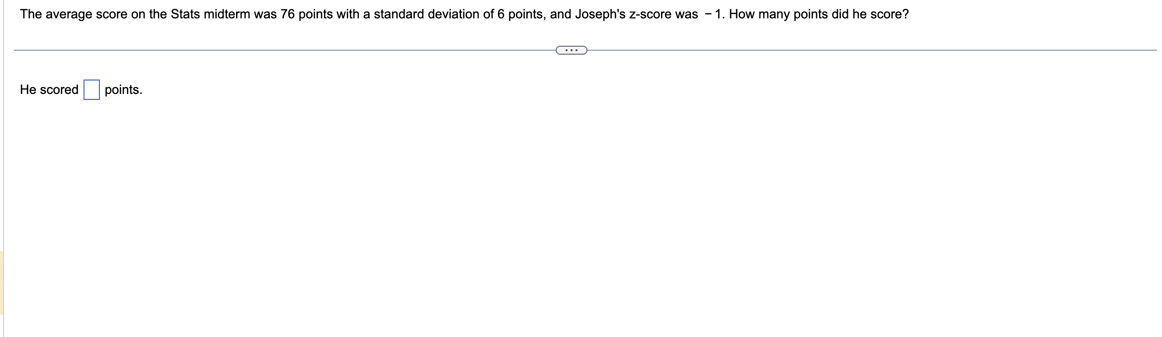 Solved He scored points. | Chegg.com