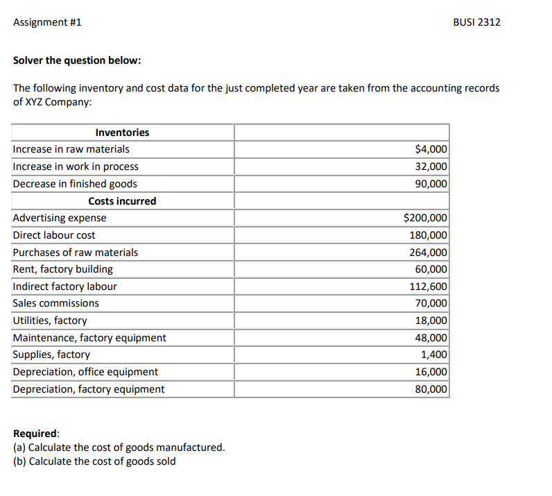 Solved Solver the question below: The following inventory | Chegg.com