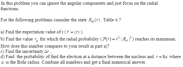 Solved In this problem you can ignore the angular components | Chegg.com