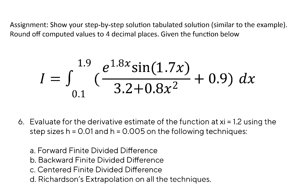 Solved Assignment: Show your step-by-step solution tabulated | Chegg.com