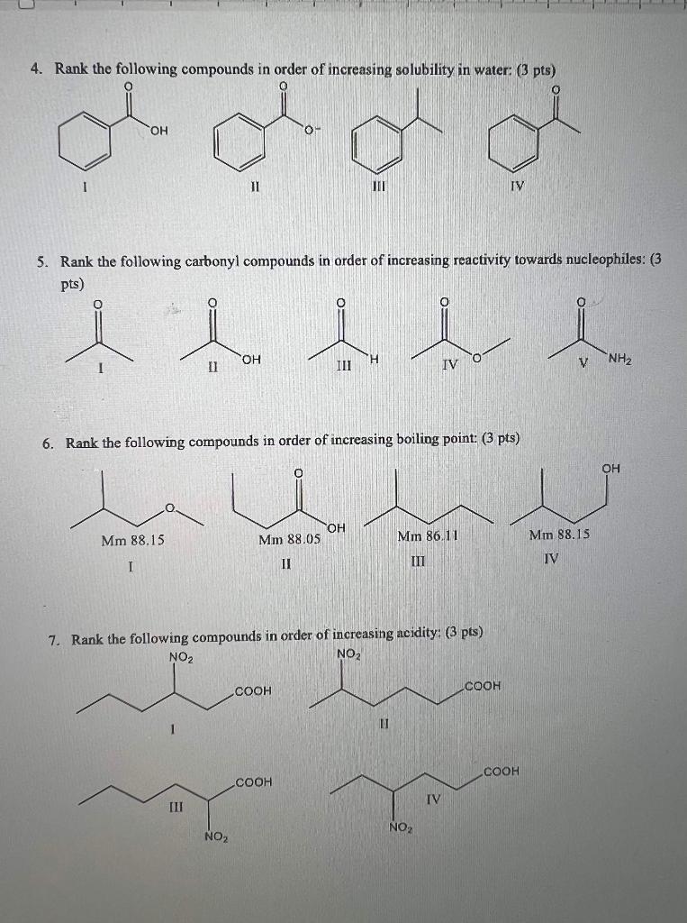 Solved Provide suitable responses to the following queries. | Chegg.com