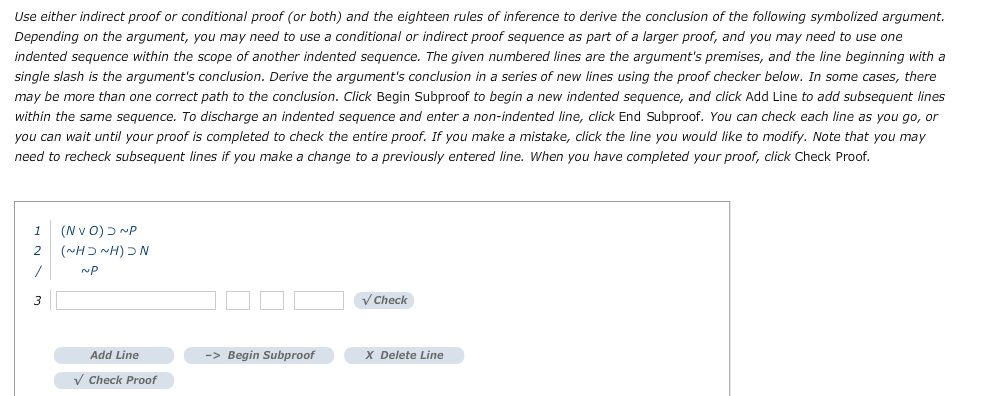 Solved Use either indirect proof or conditional proof (or | Chegg.com