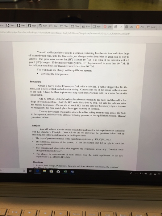 Solved Pre-Lab Question For each of the following parts of | Chegg.com