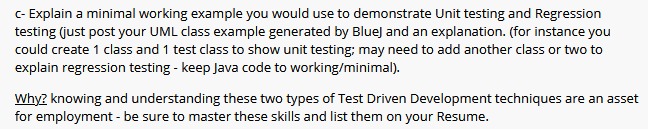 C- Explain a minimal working example you would use to | Chegg.com