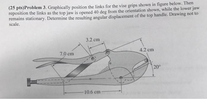 Solved Graphically position the links as shown. Reposition | Chegg.com